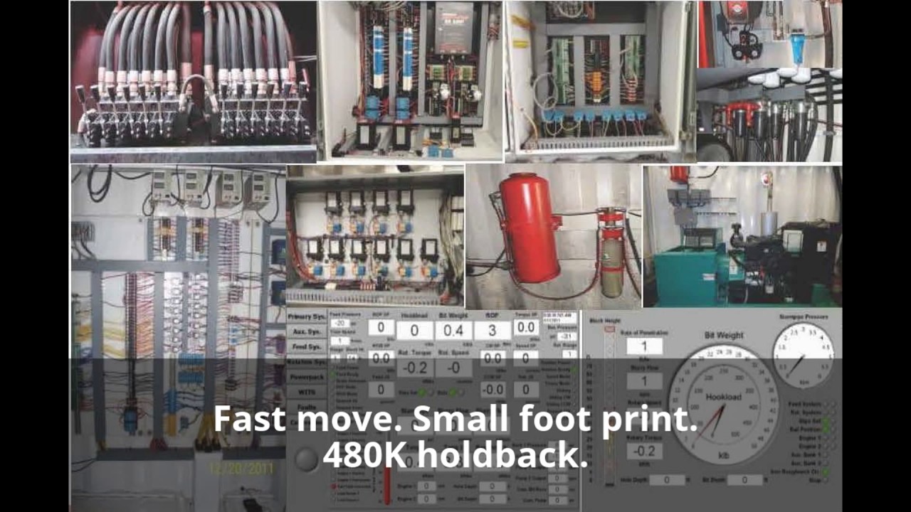 Selling 1100hp land drilling rig. Fast move. Small foot print. 480K ...