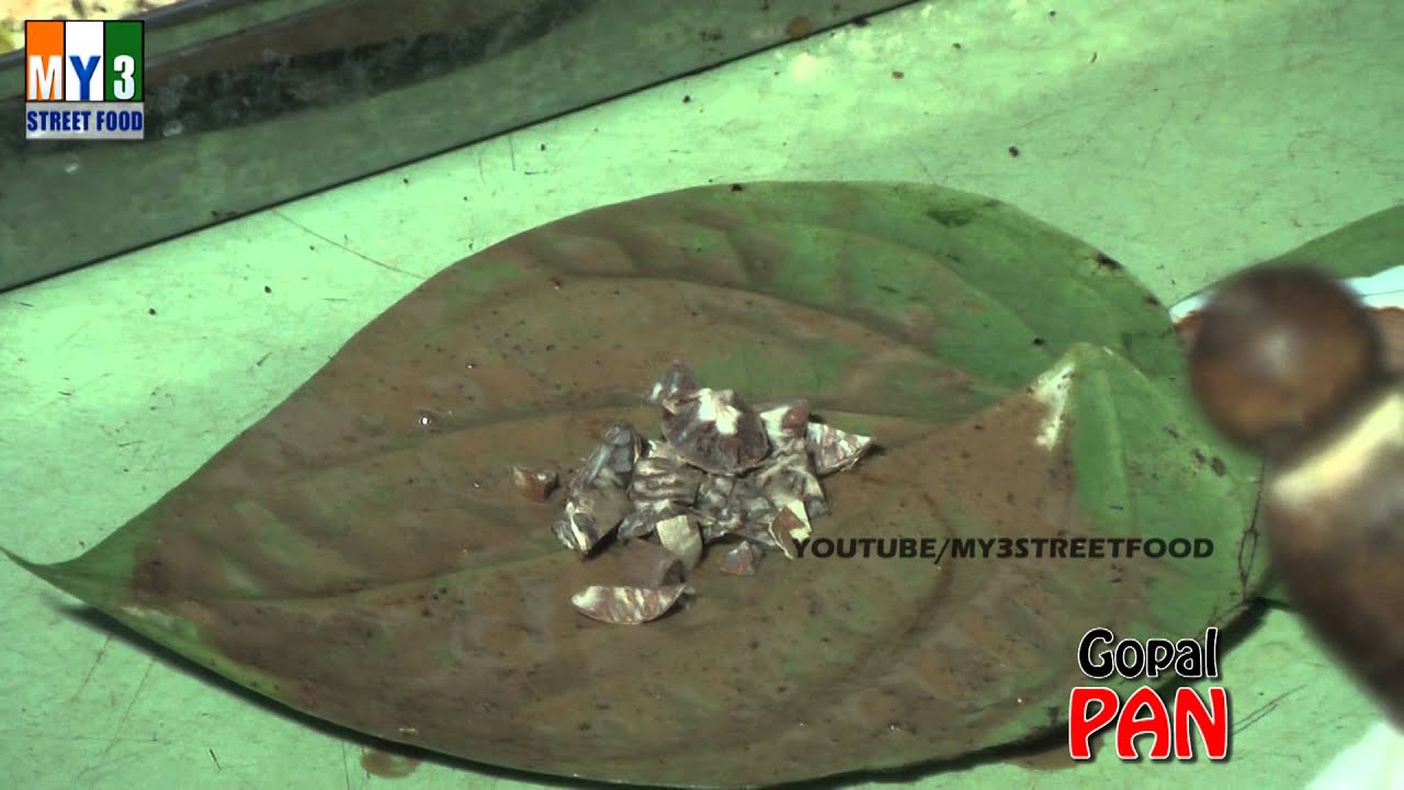 GOPAL PAN - INDIAN PAN MASALA - GOA STREET FOOD street food - YouTube