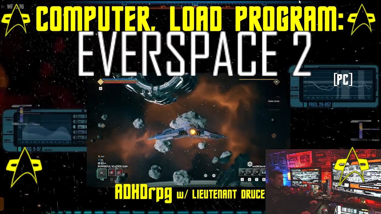 WELCOME TO HOLODECK ONE =/\= COMPUTER LOAD PROGRAM: EVERSPACE 2 [PC ...