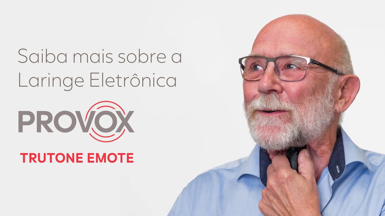 Saiba mais sobre a Laringe Eletrônica Provox TruTone Emote - YouTube