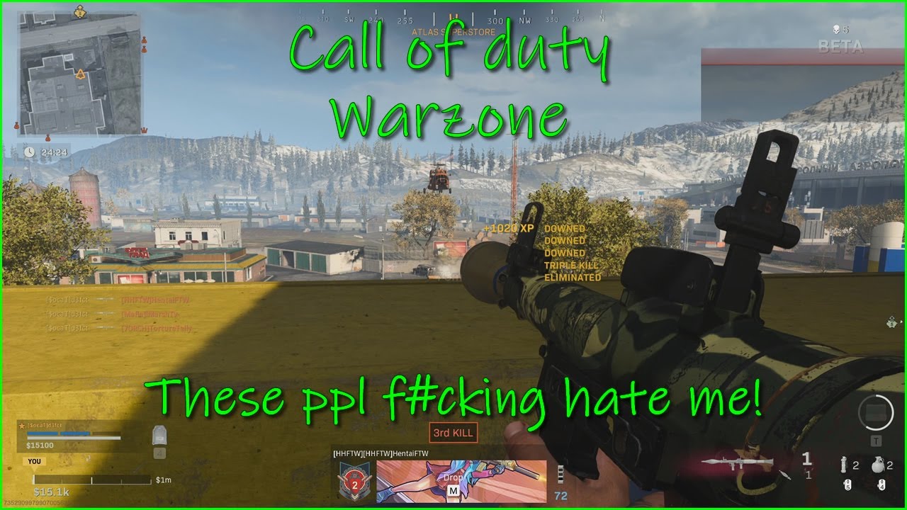 Call of duty Warzone (Plunder) - These ppl f_cking hate me! - YouTube