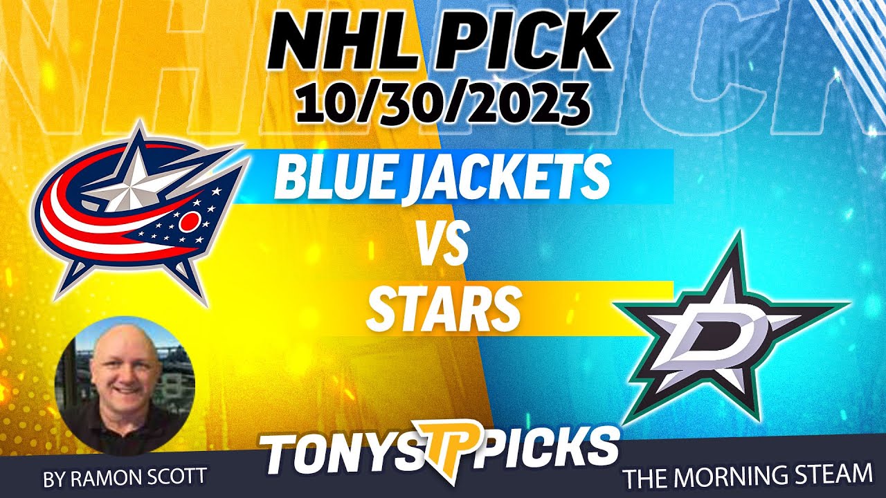 Columbus Blue Jackets vs Dallas Stars 10/30/2023 FREE NHL Picks ...