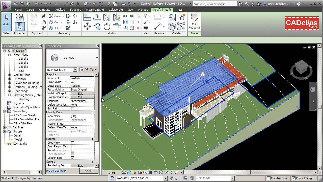 REVIT ARCH 2012 WORKSETS 08 CREATE NEW LOCAL FILE - YouTube