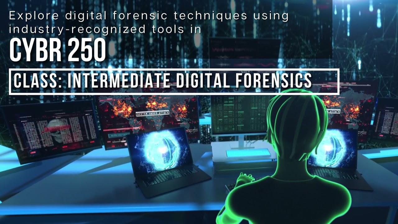 CYBR 250 Intermediate Digital Forensics Class - YouTube