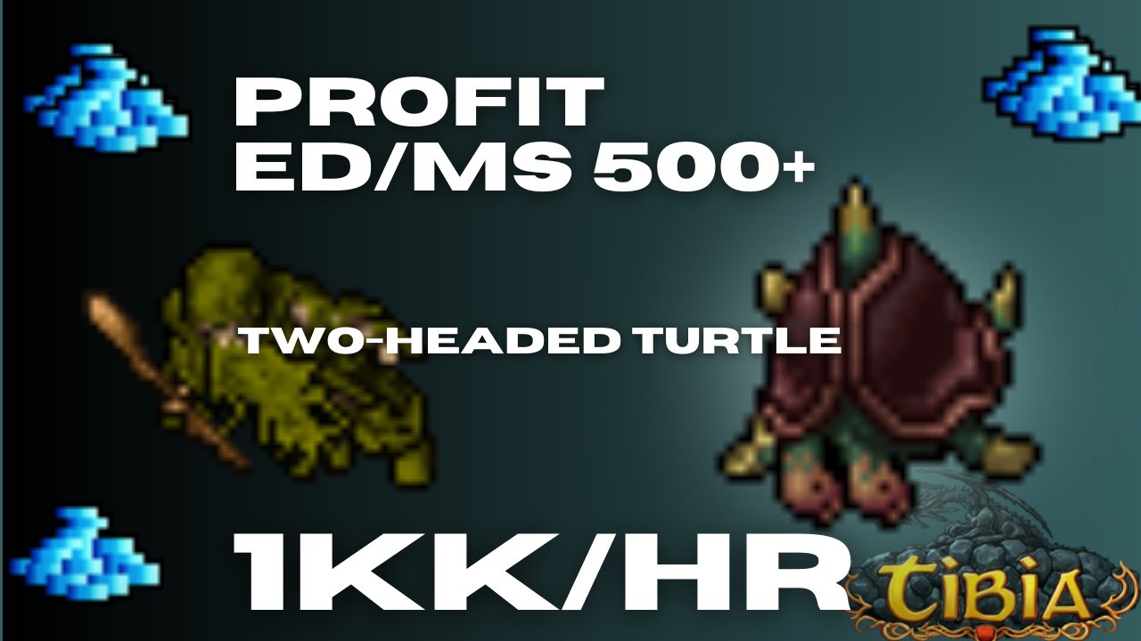 MELHOR PROFIT DE MAGE 500+? TWO-HEADED TURTLE HUNT - YouTube