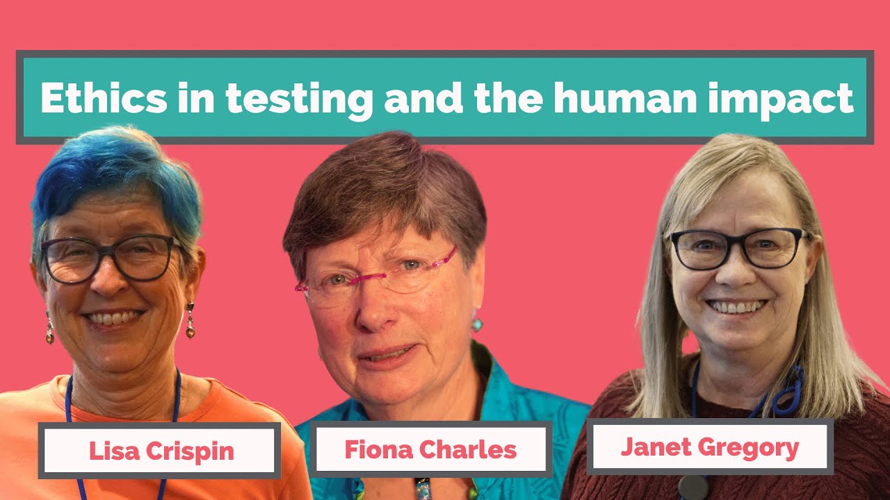 Ethics in testing and the human impact - YouTube