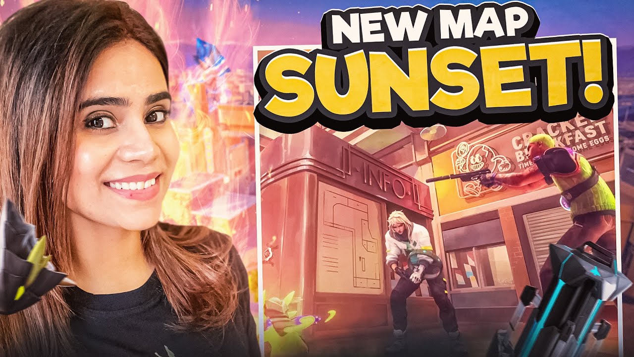🔴 New Map Early Access - SUNSET | VALORANT LIVE INDIA - YouTube