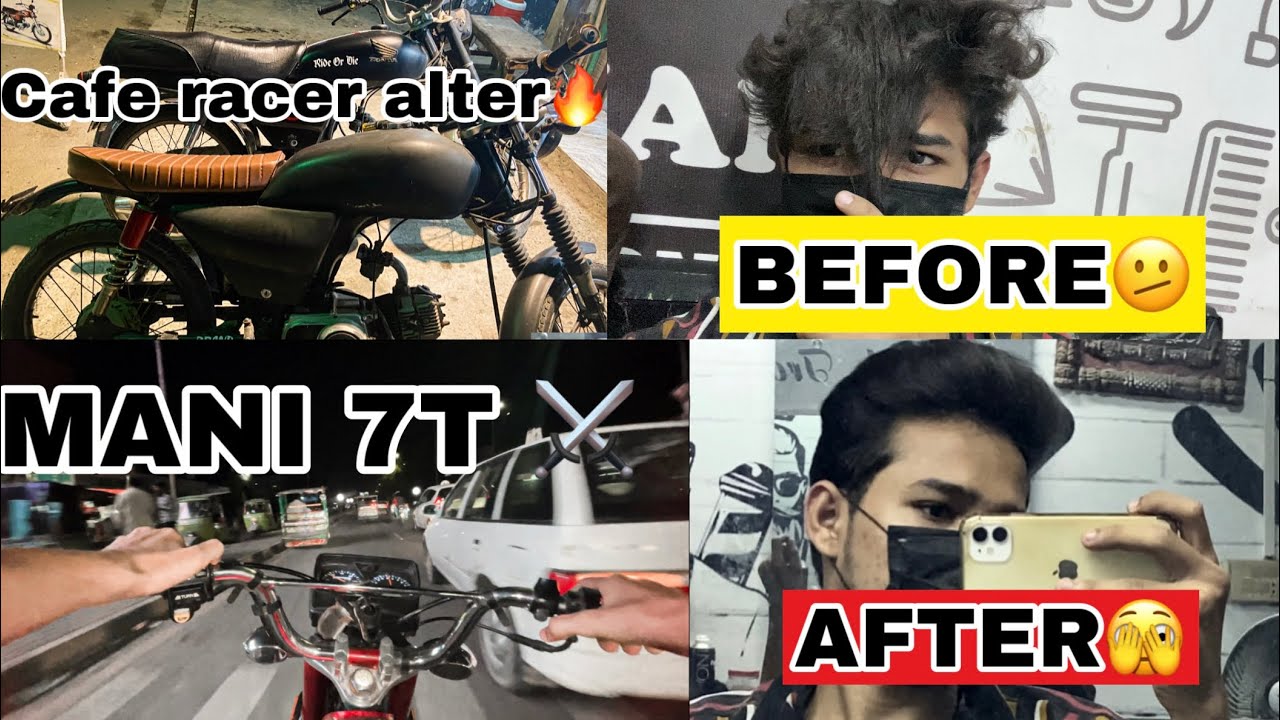 Honda CD 70 convert into cafe racer modifications 😱🔥|| bal cut waliya🫤💔 ...