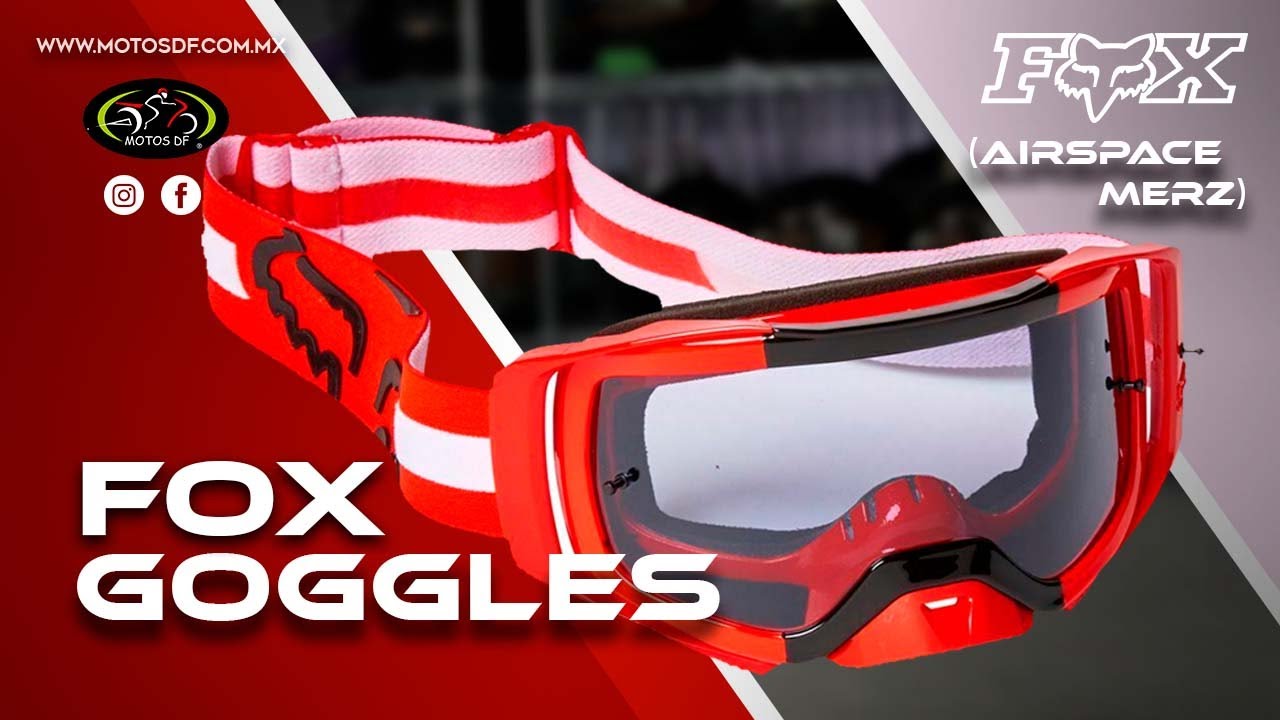 Conoce la linea de Goggles Fox - YouTube