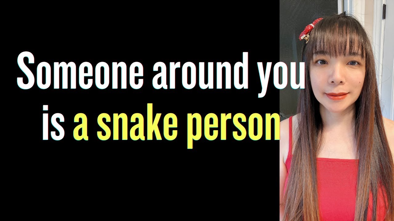 SOMEONE AROUND YOU IS SNAKE PERSON, ready to attack you. #propheticword ...