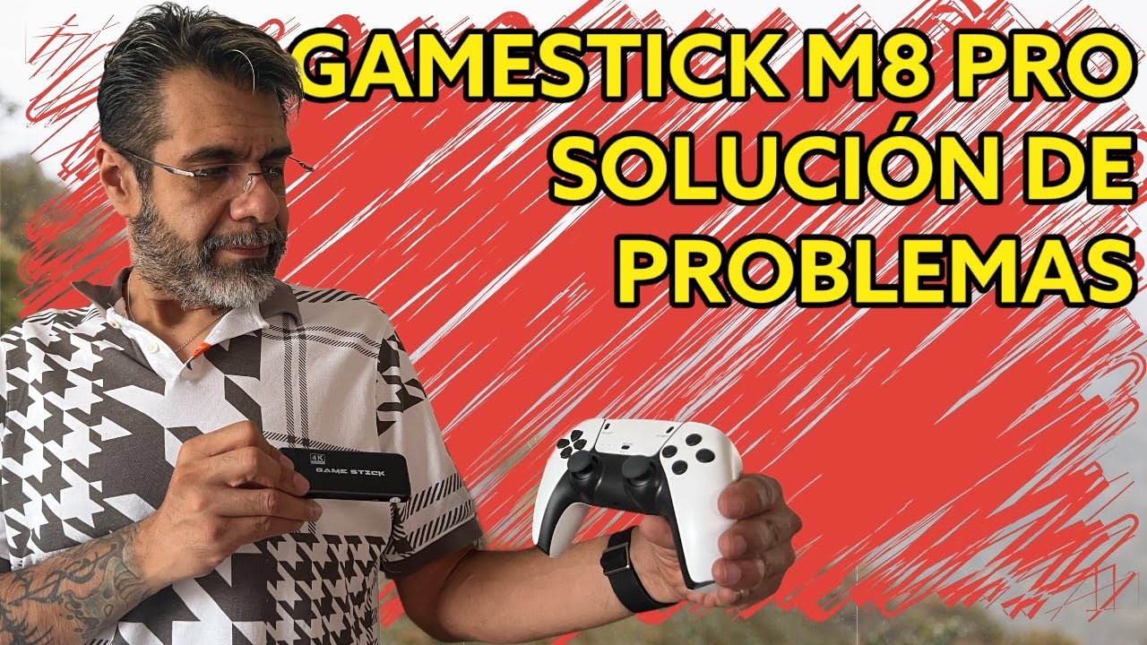 Solucion de problema GameStick M8 pro señal HDMI, no enciende, no se ve, controles parpadea no ...