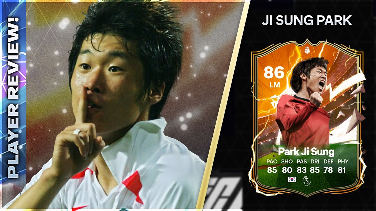 SOLID BOX TO BOX MIDFIELDER - HERO CARD 86 RATED PARK JI SUNG PLAYER ...