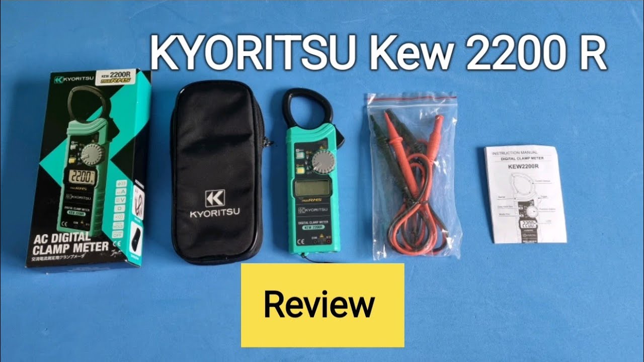 Kyoritsu kew- 2200 R #kyoritsu - YouTube
