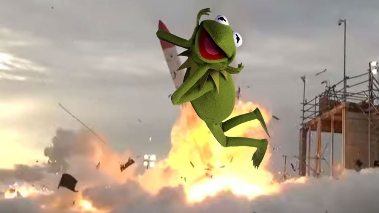 KERMIT DIES TRYING TO GO TO SPACE - YouTube