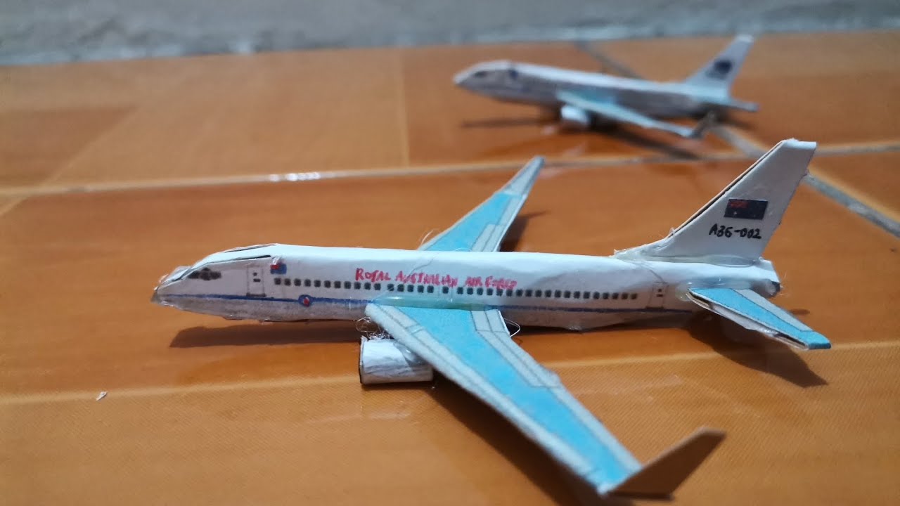 Royal Australian Air Force(RAAF) Boeing B737-700(BBJ) airplane model ...