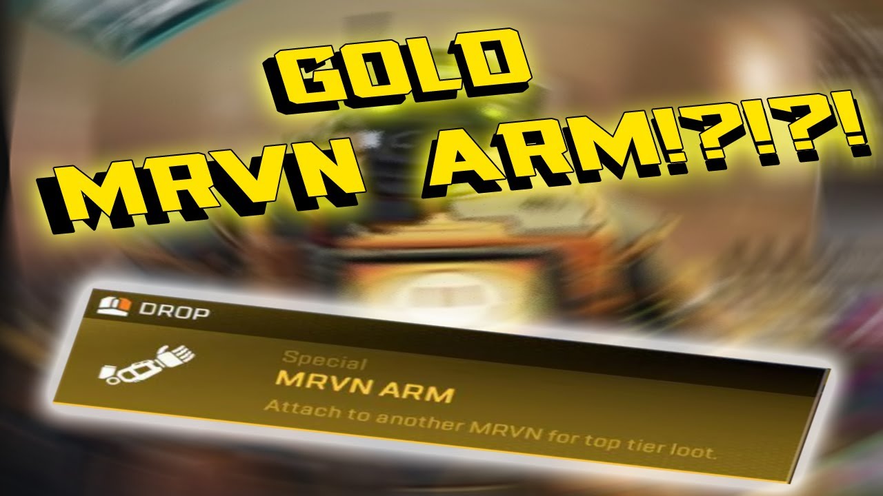 Get Golden MRVN Arm in Apex Legends!!! - YouTube