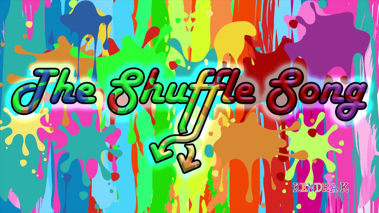 THE SHUFFLE SONG by Kendra K | Lyrics Video | Kids' Dance Song - YouTube