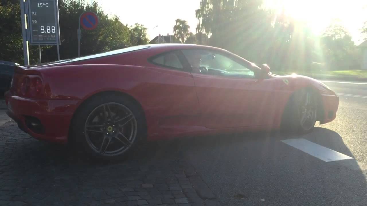 Ferrari leaving event - YouTube