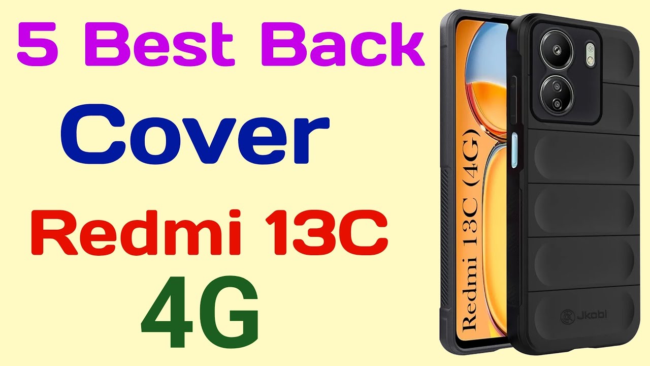 Redmi 13C 4G Back Cover | Best back cover for redmi 13c 4g - YouTube