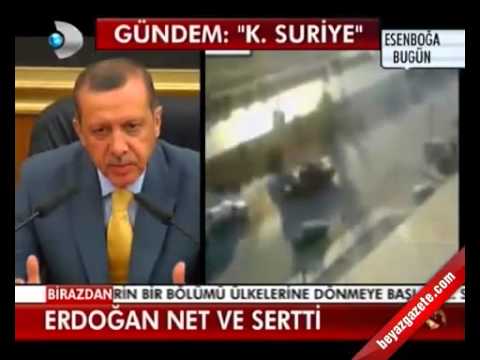 Erdoğan suriye'deki kürt devleti için sert konuştu(www.beyazgazete.com)