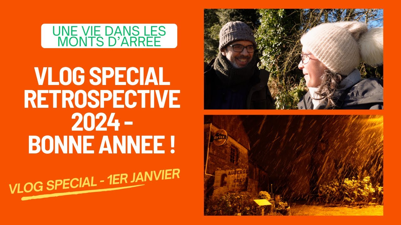 1er janvier : retour sur l'année 2024 ! Meilleurs voeux à tous ! - YouTube