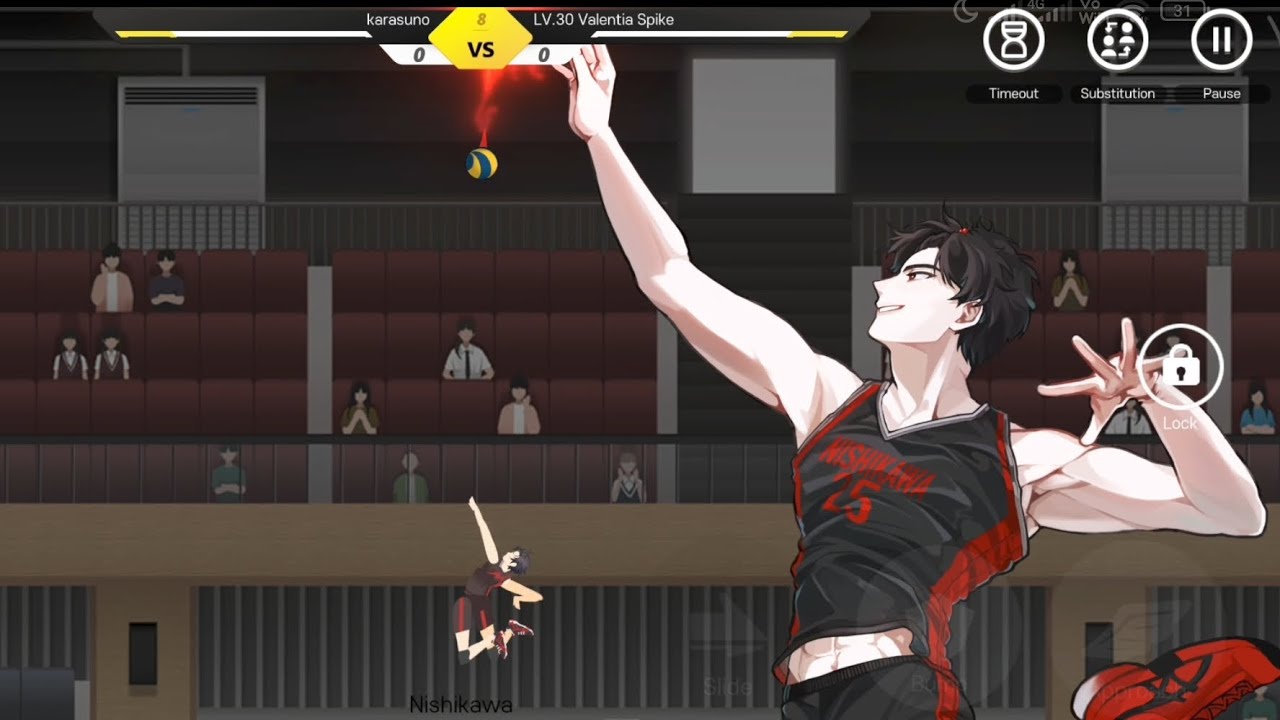 Phantom League Lvl 30 | The Spike Volleyball Cross Full Gameplay - YouTube