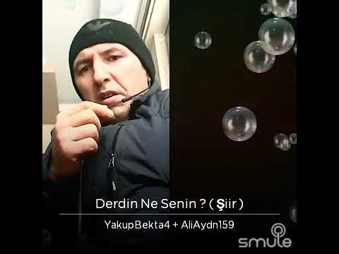 Derdin ne senin şiir yeni 2018 tüm dostlara armağan ediyorum