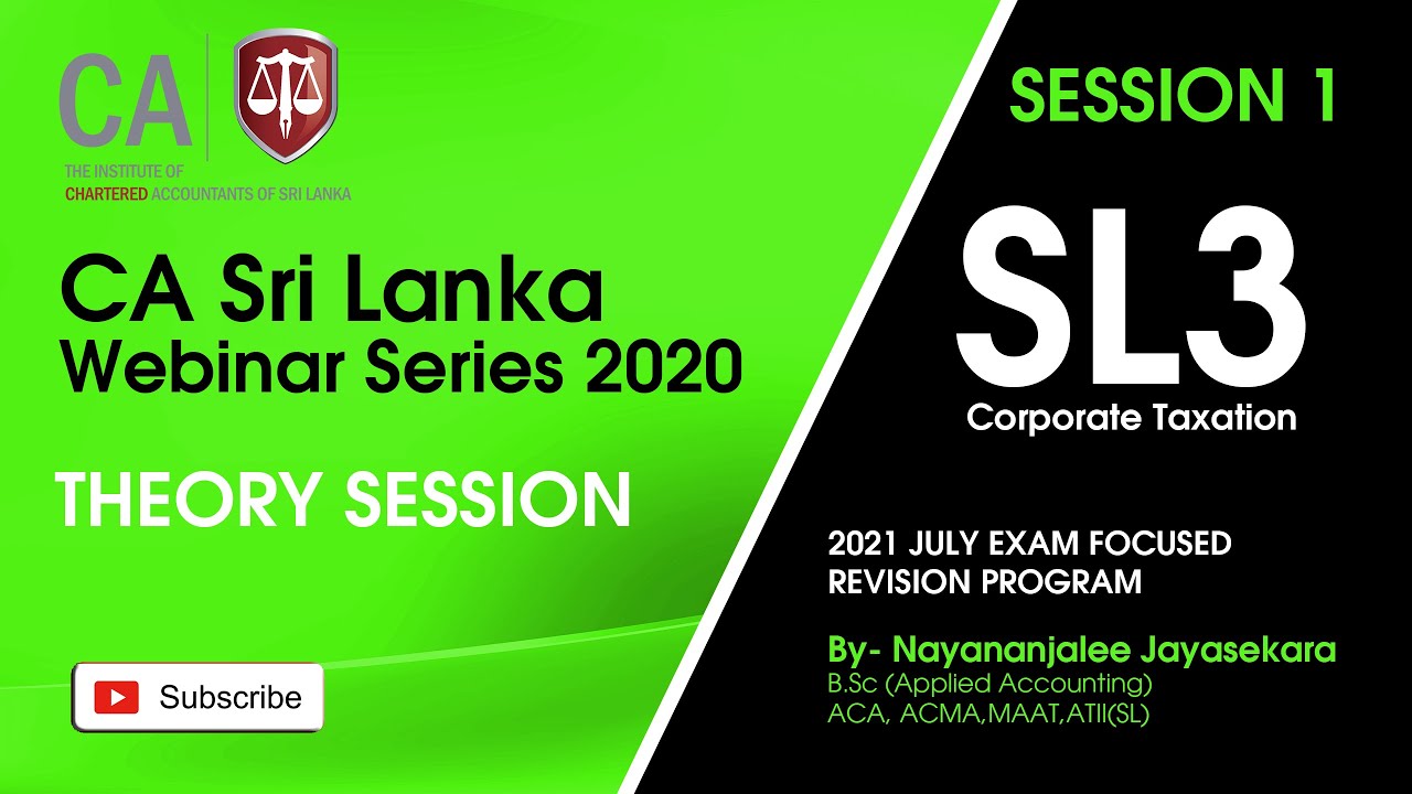 SL3 Theory session / 5 Apr 2021 Session 01 - YouTube