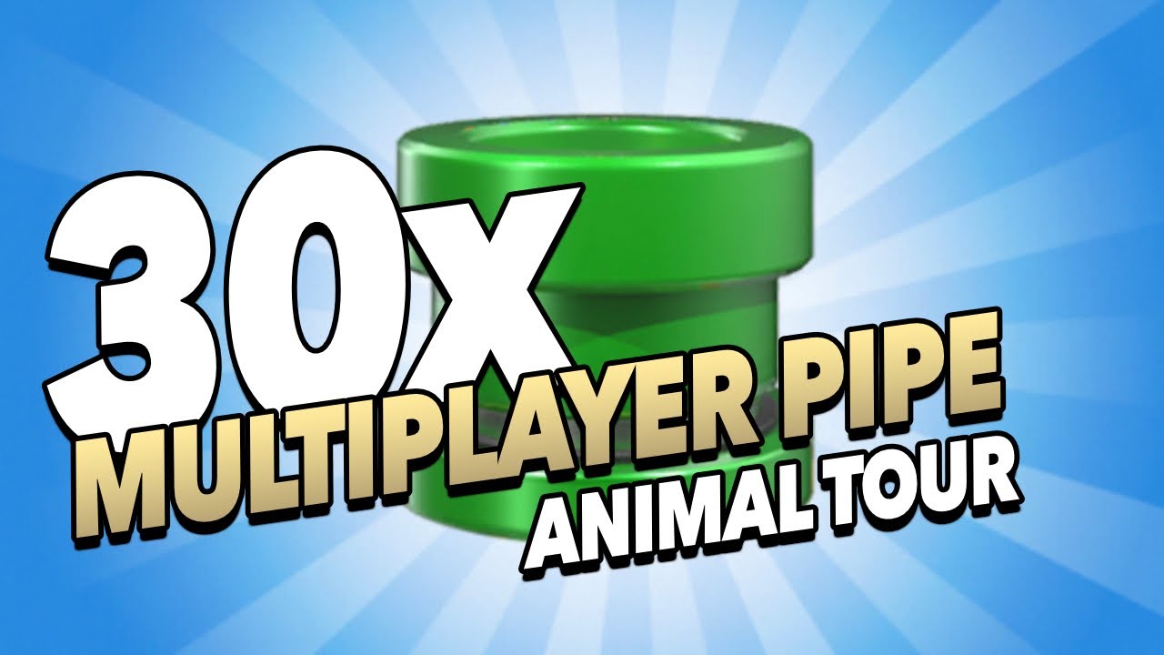 MULTIPLAYER PIPE: Mario Kart Tour - Animal Tour - YouTube