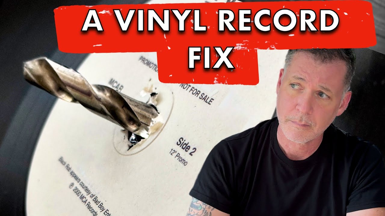 The BEST Way to Fix Small Record Holes - Plus a Rant - YouTube