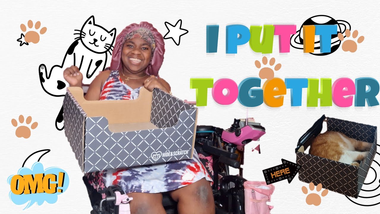 Watch Me put together a cat scratcher with Cerebral Palsy | Ms ...