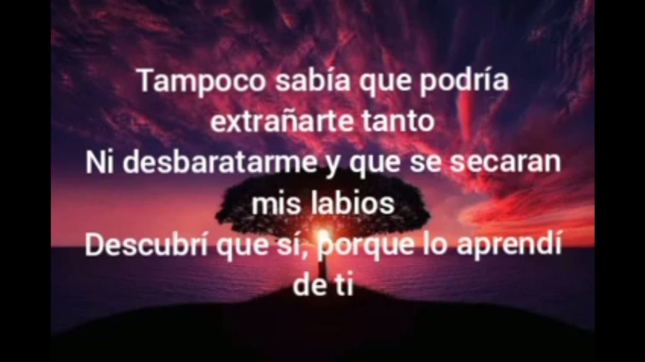 HA-ASH - Lo Aprendí De Ti [Letras/Lyrics] - YouTube