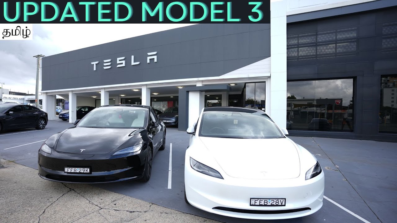 2024 Tesla Model 3 Walkaround Review || Tamil - YouTube