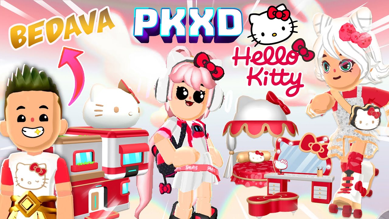 PK XD spoiler! Hello Kitty 50. yılını kutluyor!🎀Yeni ev ve eşyalar! PK ...