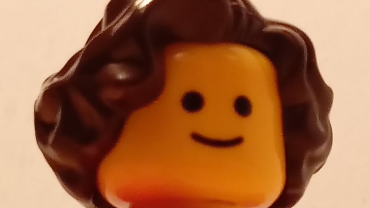 Lego man's hair - YouTube