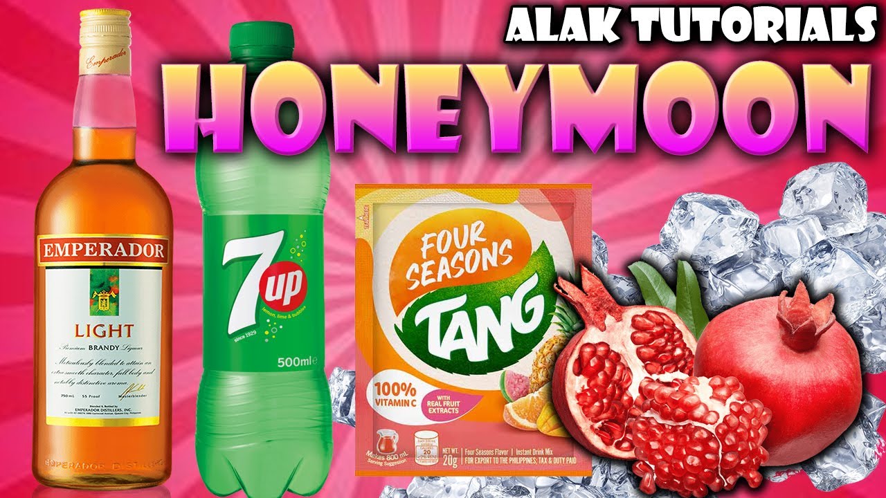 HONEYMOON MIX Emperador Light + Grenadine Pinoy Cocktail | Alak ...