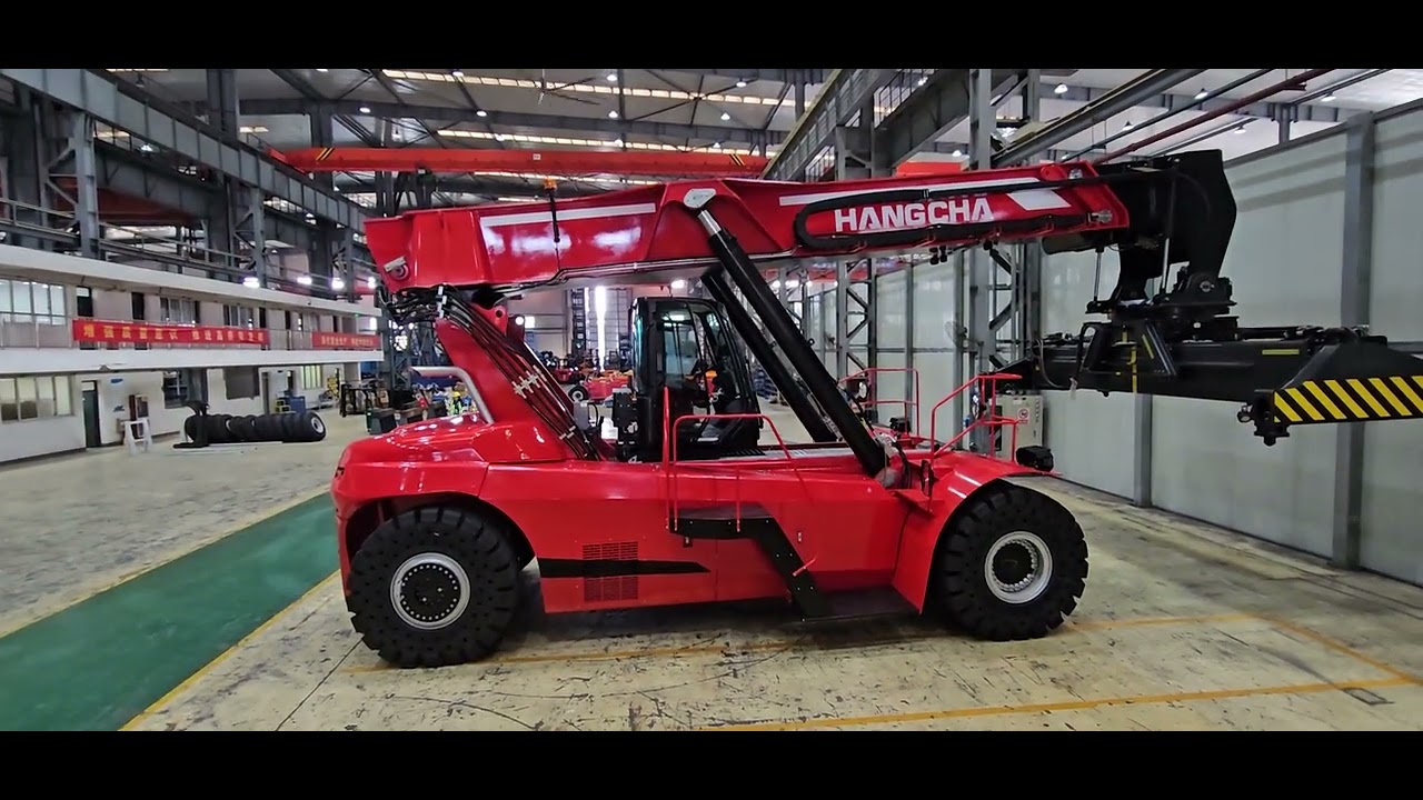Hangcha HCAmerica - Container Forklift - 100,000lb - YouTube