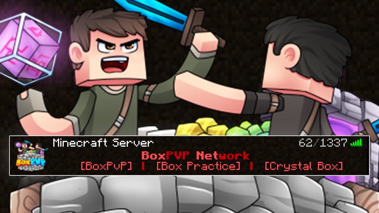 გამოვცადე Boxpvp Minecraft - ში - YouTube