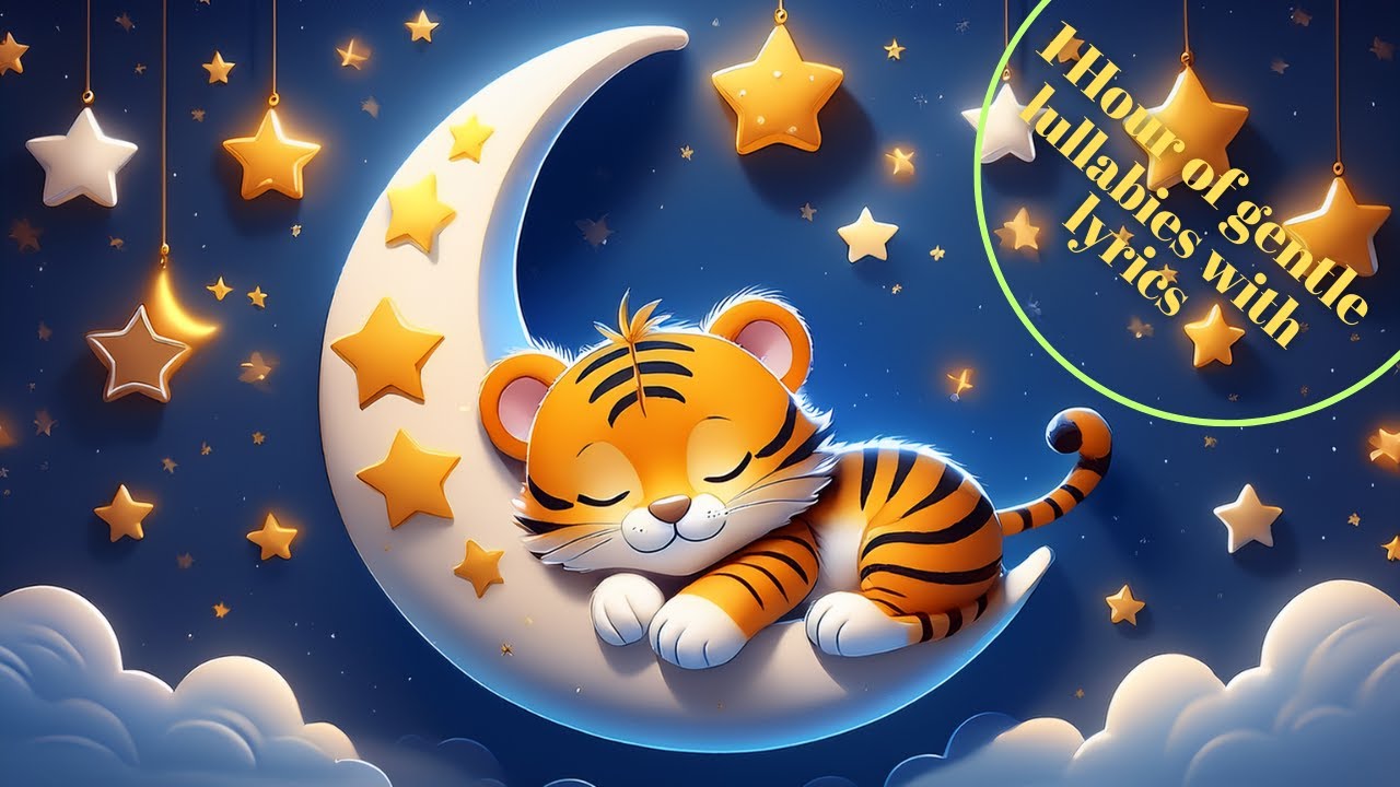 Baby Deep Sleep Lullaby 🍼 | Sleep Tight, Little Tigers Bedtime Story ...