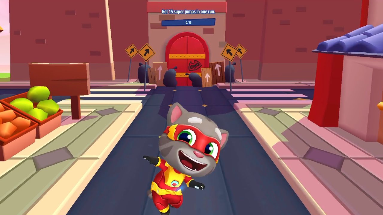 Talking Tom Hero Dash: Ultimate Speed Run Challenge Tom Hero Dash- New Character & Exciting ...