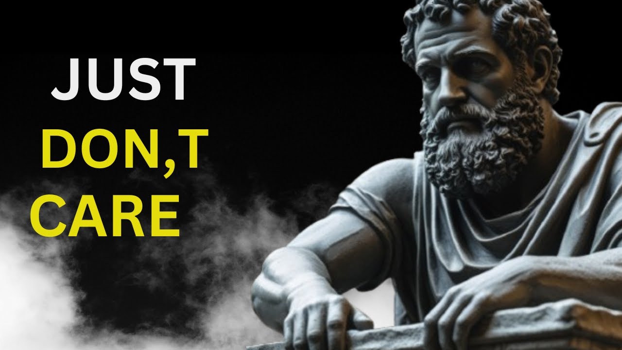 When Life HURTS You, CARE LESS About It | Marcus Aurelius Philosophy ...