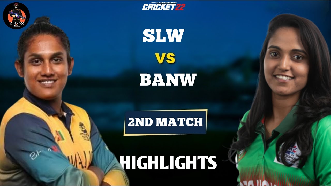 Sri Lanka Women vs Bangladesh Women T20 World Cup 2024 Highlights | slw ...