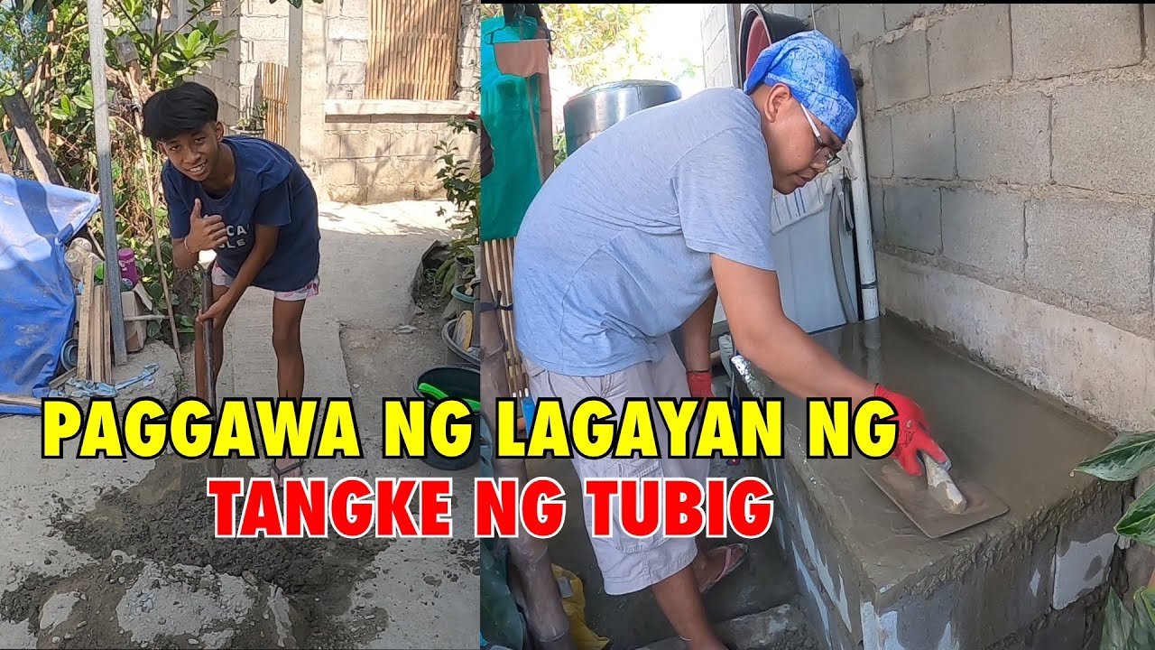 Gumawa kami ng lagayan ng tangke ng tubig at jet pump - YouTube