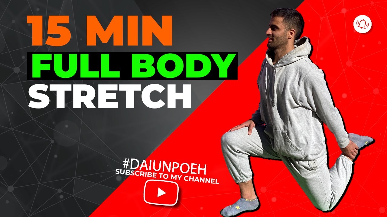 15 Min Full Body Stretch Total Body Yoga Daily Routine For