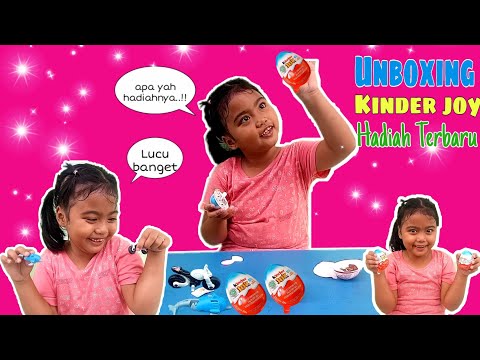BUKA KINDER JOY SURPRISE EGG EDISI HADIAH TERBARU..!!