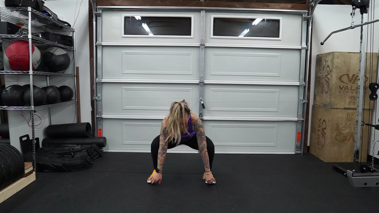 Squat to Hamstring Stretch - YouTube