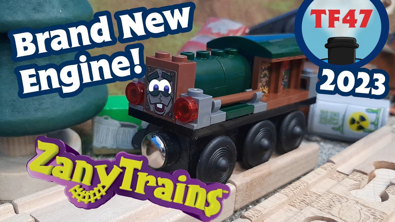 New ZanyTrains Rustin Dustin Brand New ZanyTrains Buildable Engine 2023 ...