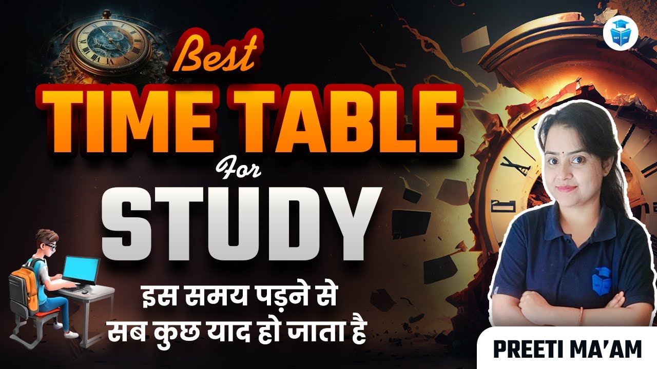 Best Time Table to Study for UGC NET/JRF June 2024 | UGC NET Paper 1 ...