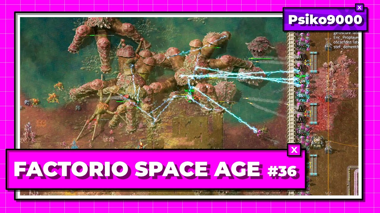 ATAQUE MASIVO A GLEBA | Factorio Space Age Gameplay Español 36 - YouTube