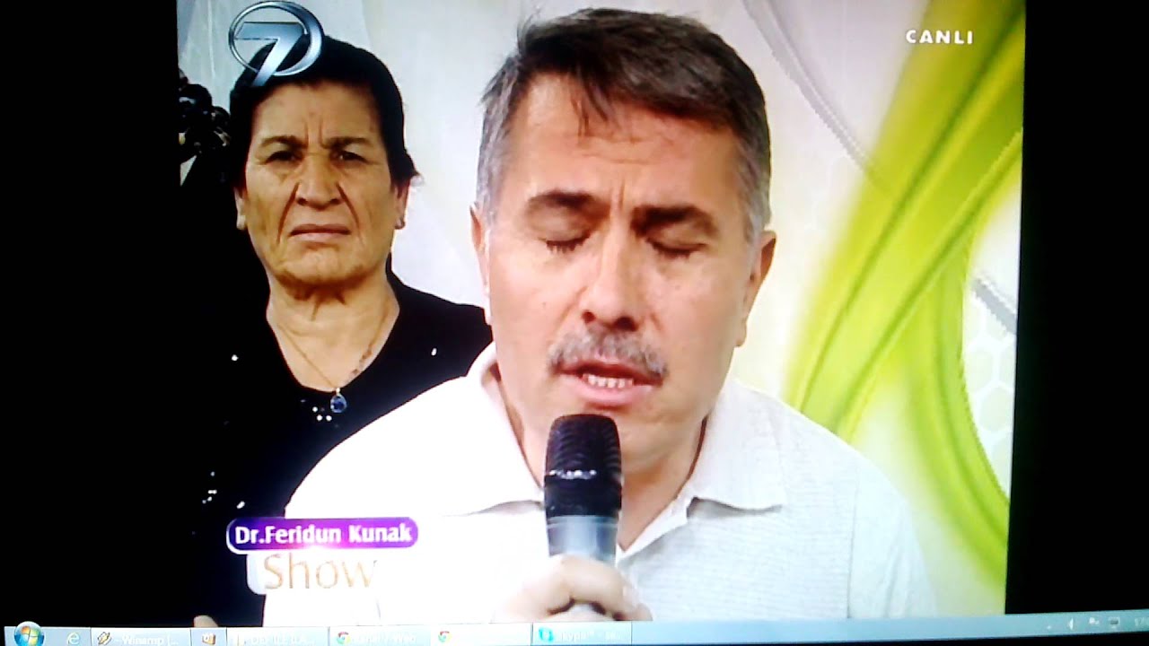 HAFIZ MUSTAFA ARSLAN-KANAL 7 FERİDUN KUNAK PROGRAMINDA KASİDE SÖYLÜYOR ...